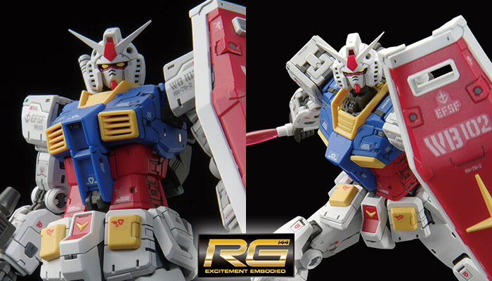 体验‘机动战士高达’首播至今第45年的“崭新写实”！“RG RX-78-2 高达 Ver.2.0”8月10发售卖！ | GUNDAM.INFO